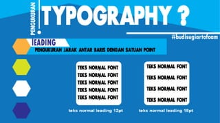 Apa itu Typografi dan Perkembangannya | PPT
