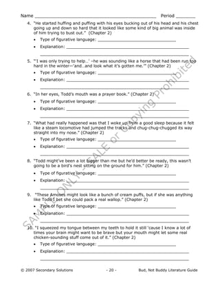 Bud not buddy_chap1_6 | PDF