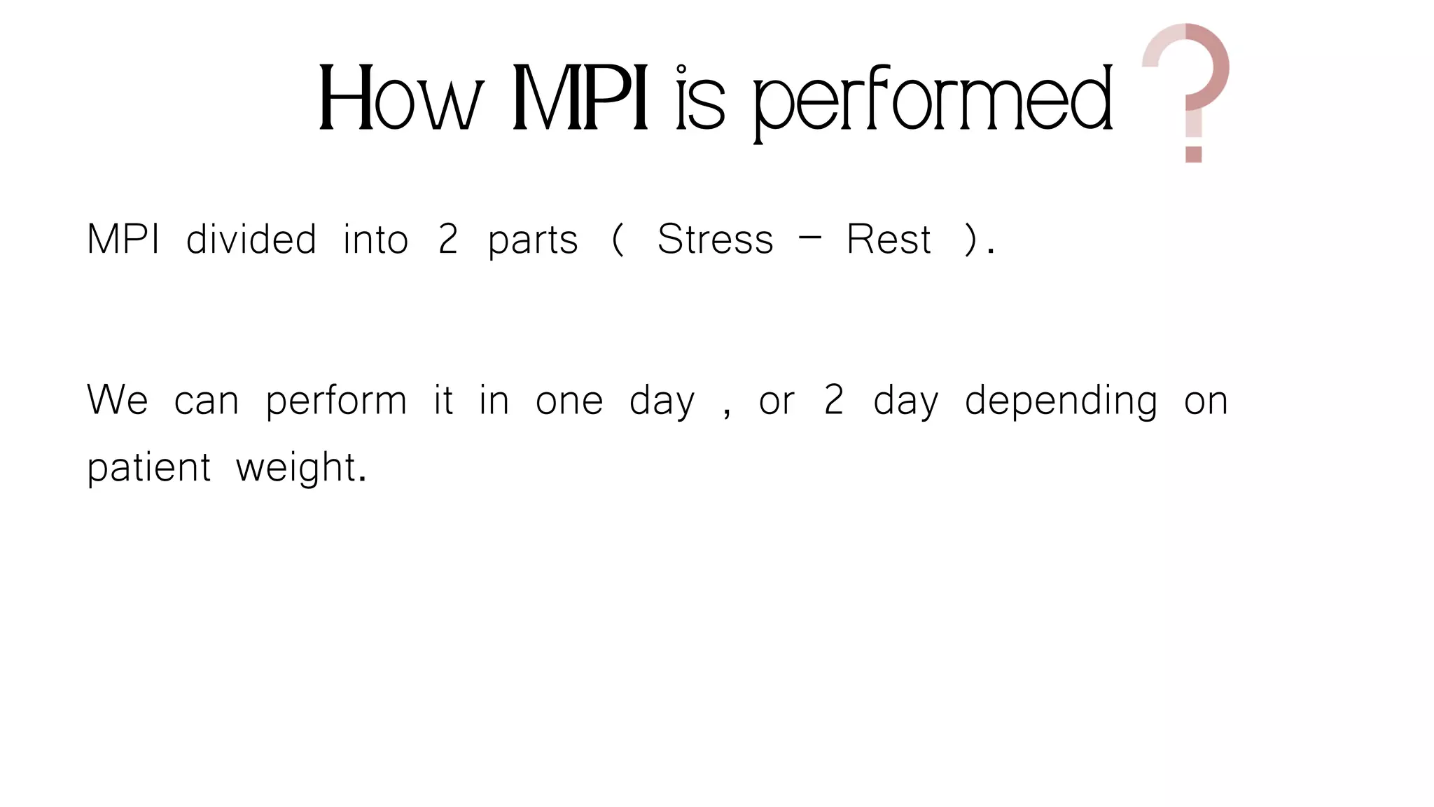 MPI , nuclear cardiac | PDF