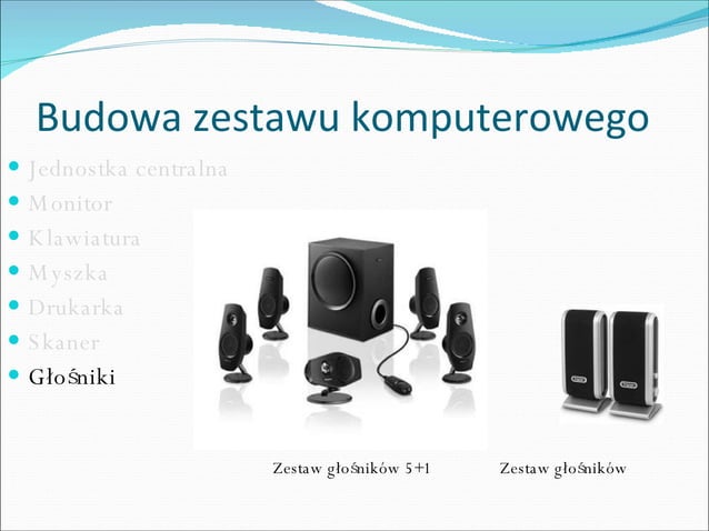 Budowa Komputera | PPT | Computer Peripherals | Computing