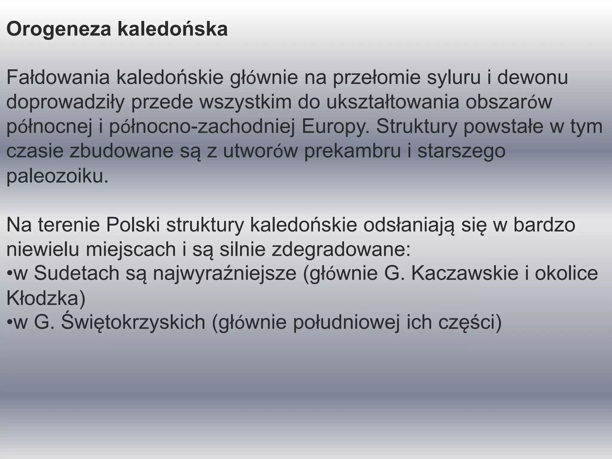 Budowa geologiczna | PPTX