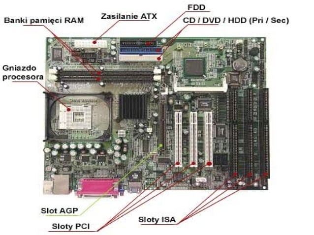Budowa komputera | PPT | Data Storage and Warehousing | Computing
