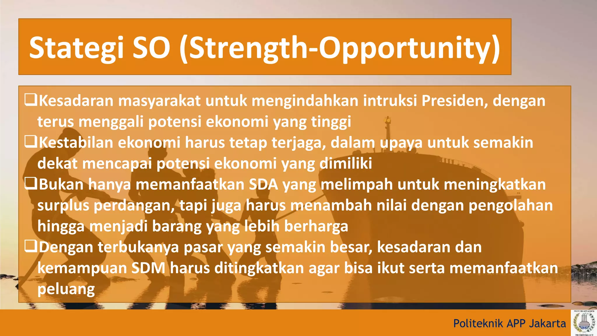 Analisis SWOT Indonesia Menghadapi MEA | PPTX
