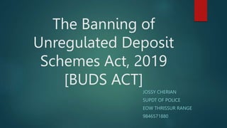 Banning of Unregulated Deposit Schemes Act, 2019 with connected Rules ...