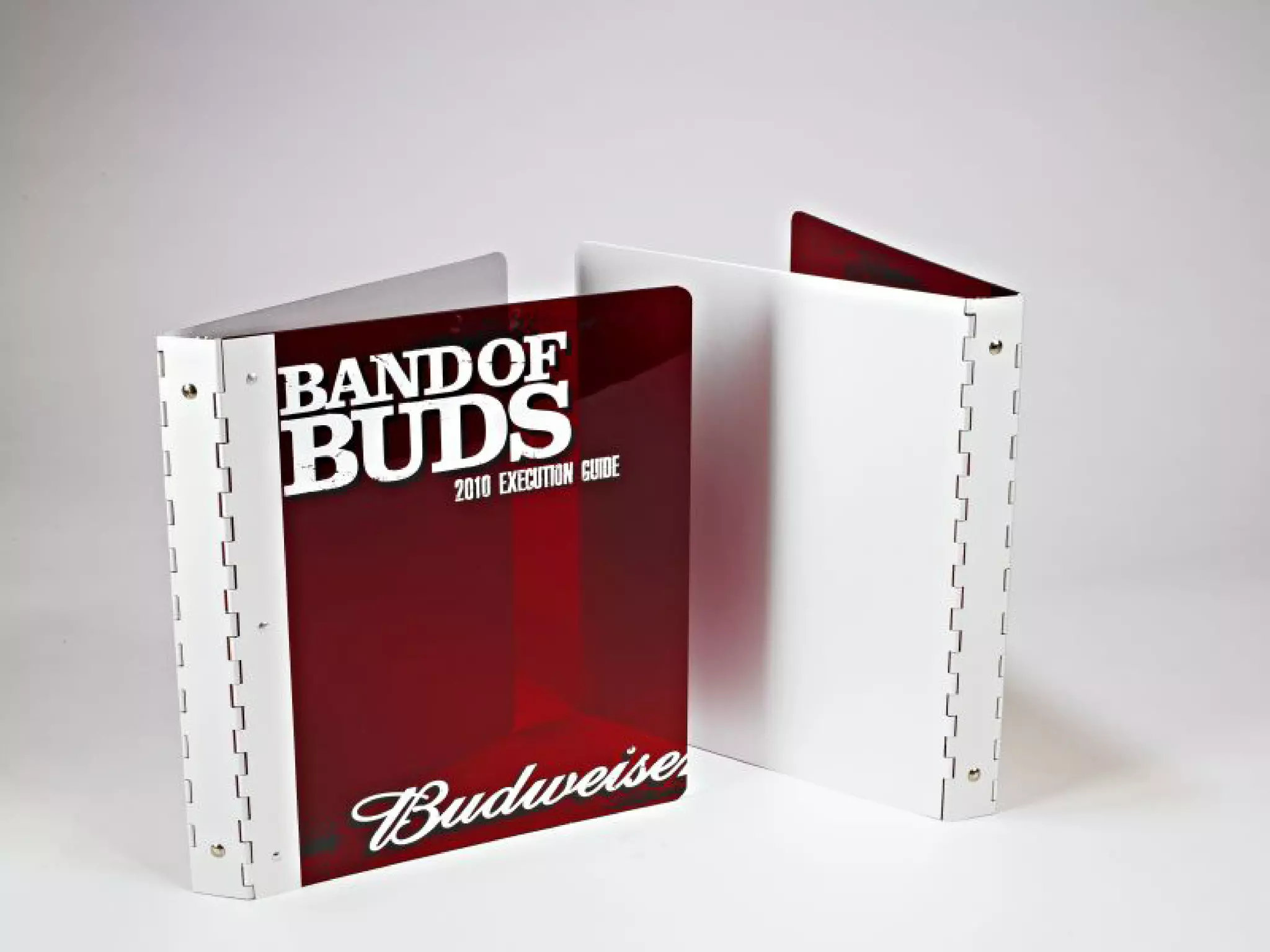 Budweiser custom binder marketing kit by sneller | PDF