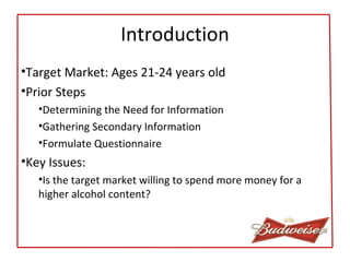 Budweiser Final Powerpoint | PPT