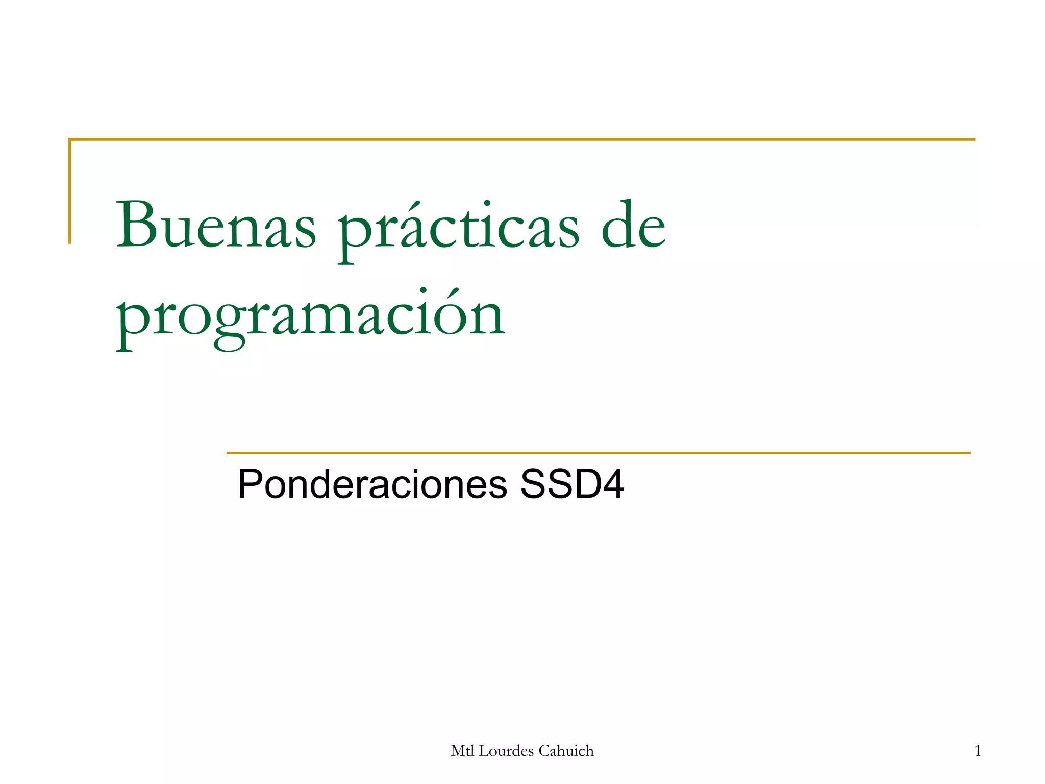 Buenas Practicas De Programacion Vb 6 | PDF