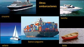 ¡Buen viaje! vocabulario. buque | PPT