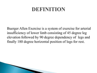 BUERGER ALLEN EXERCISE PPT.pptx