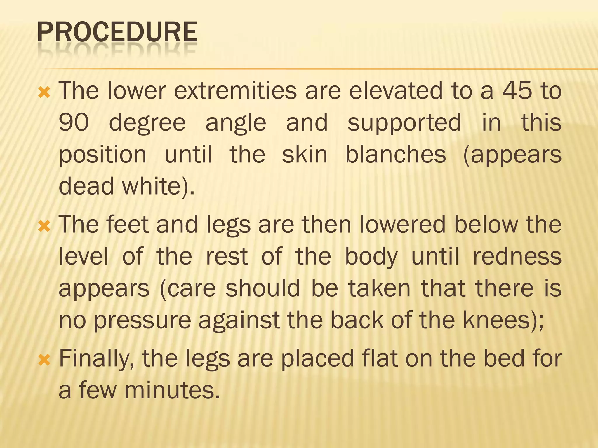 Buerger allens exercises | PDF