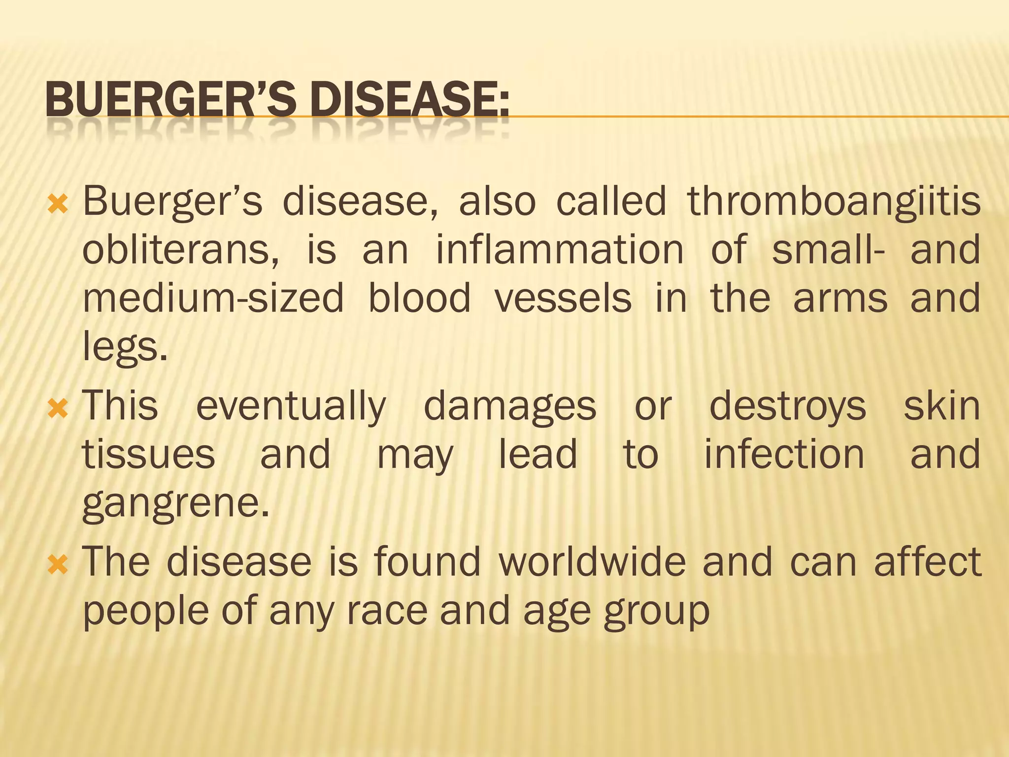Buerger allens exercises | PDF