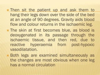 Buerger allens exercises | PDF