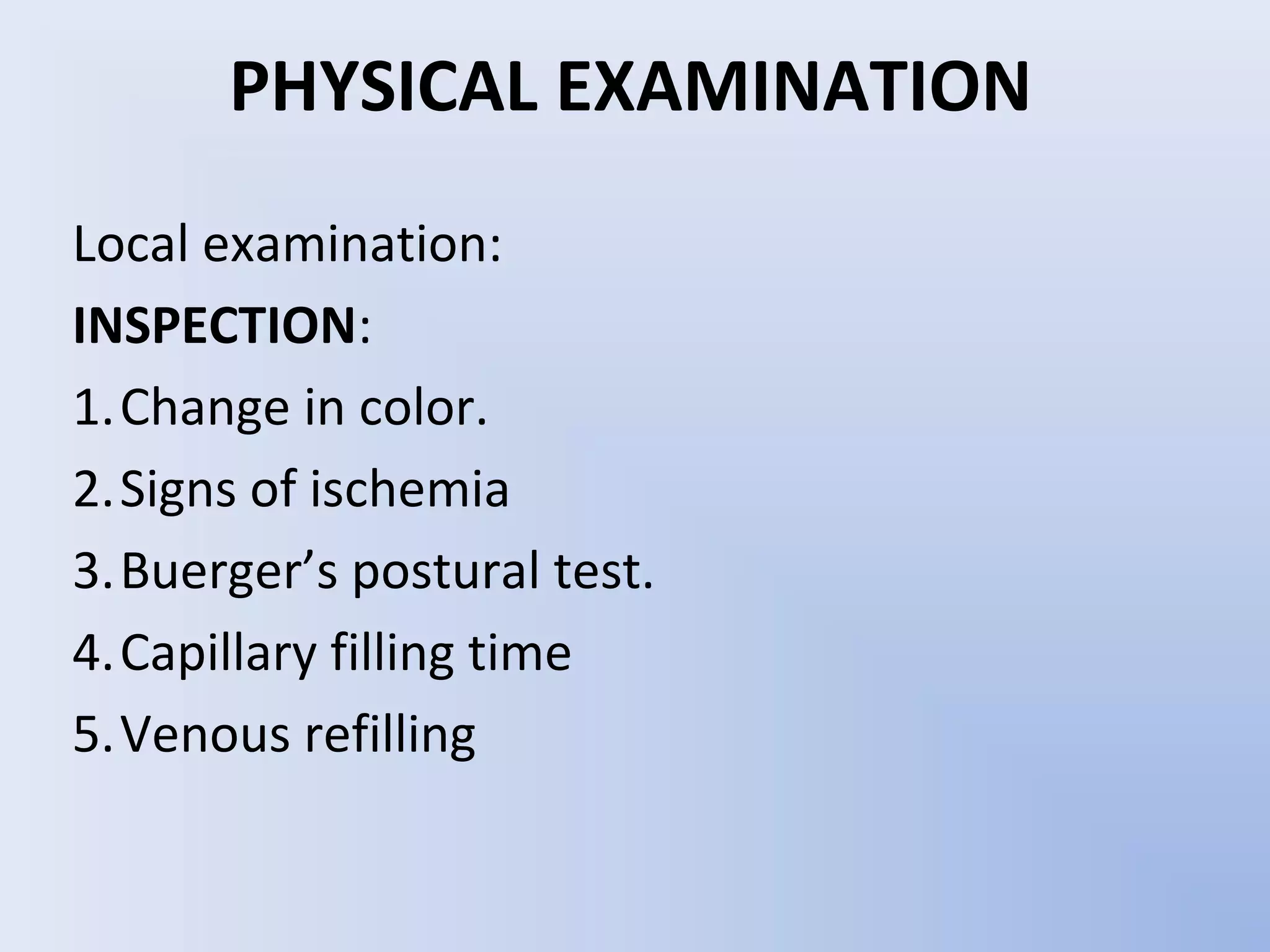 Buerger’s disease | PPT