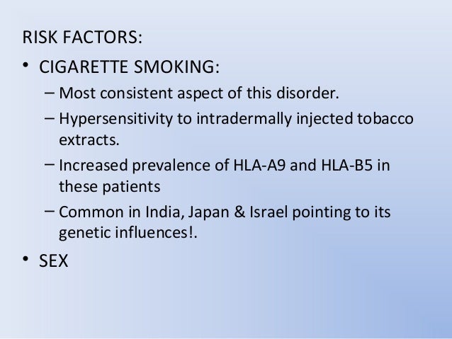 Buergers Disease