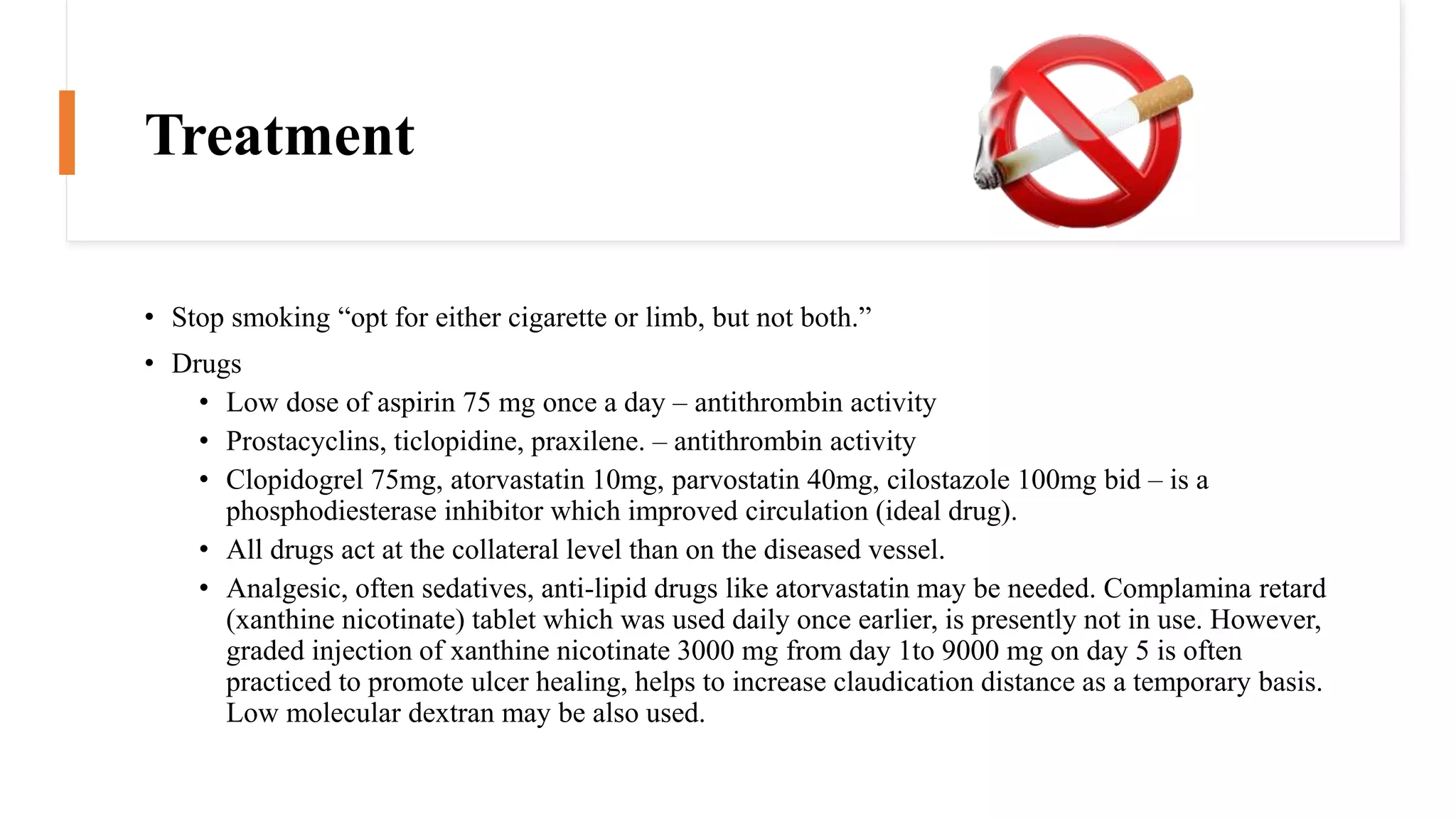 Buerger’s Disease (Thromboangiitis Obliterans) | PPTX | Foot Health ...