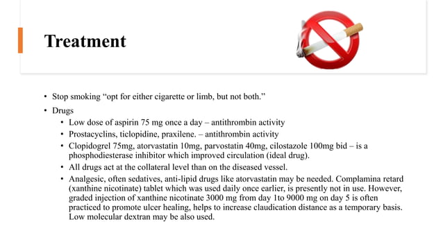 Buerger’s Disease (Thromboangiitis Obliterans) | PPTX | Foot Health ...