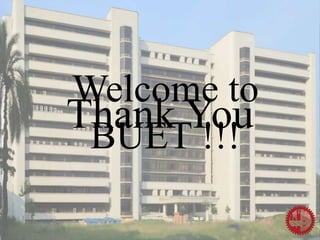 Architecture in BUET | PPTX