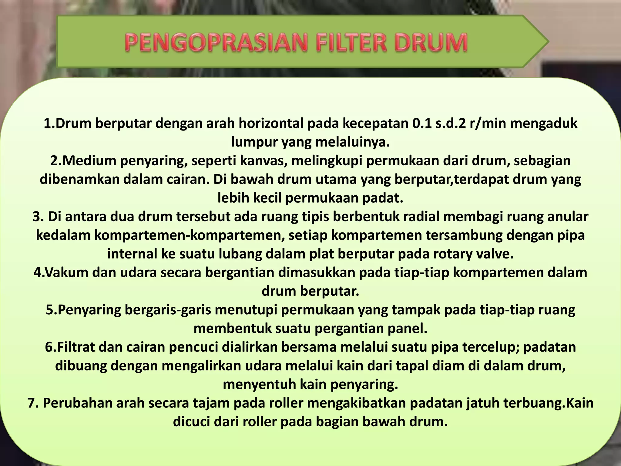 Rotary Drum Filter | PPTX