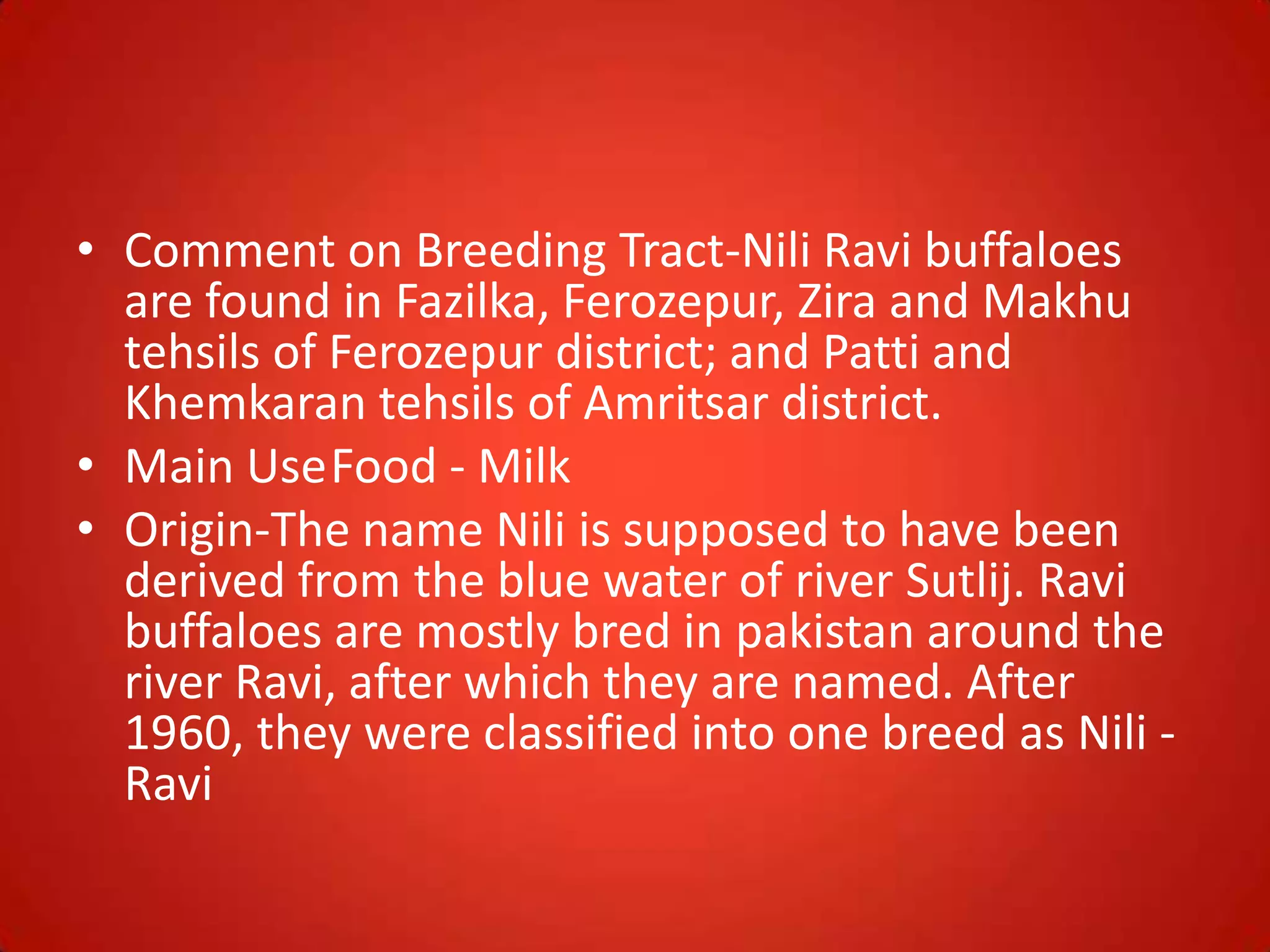 Buffalo breeds of india | PPTX