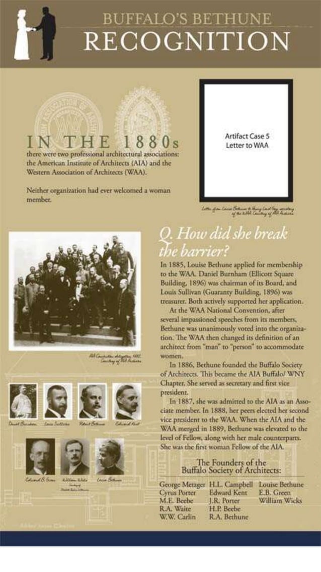 Buffalo’s Bethune: America's First Woman Architect | PPTX