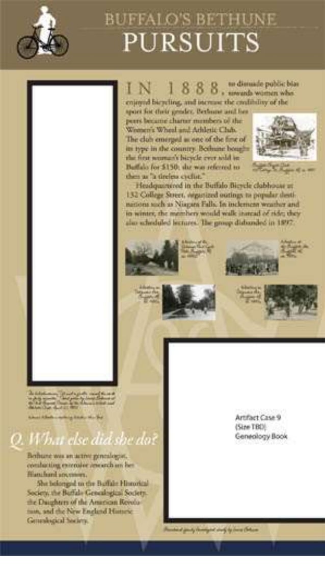 Buffalo’s Bethune: America's First Woman Architect | PPTX