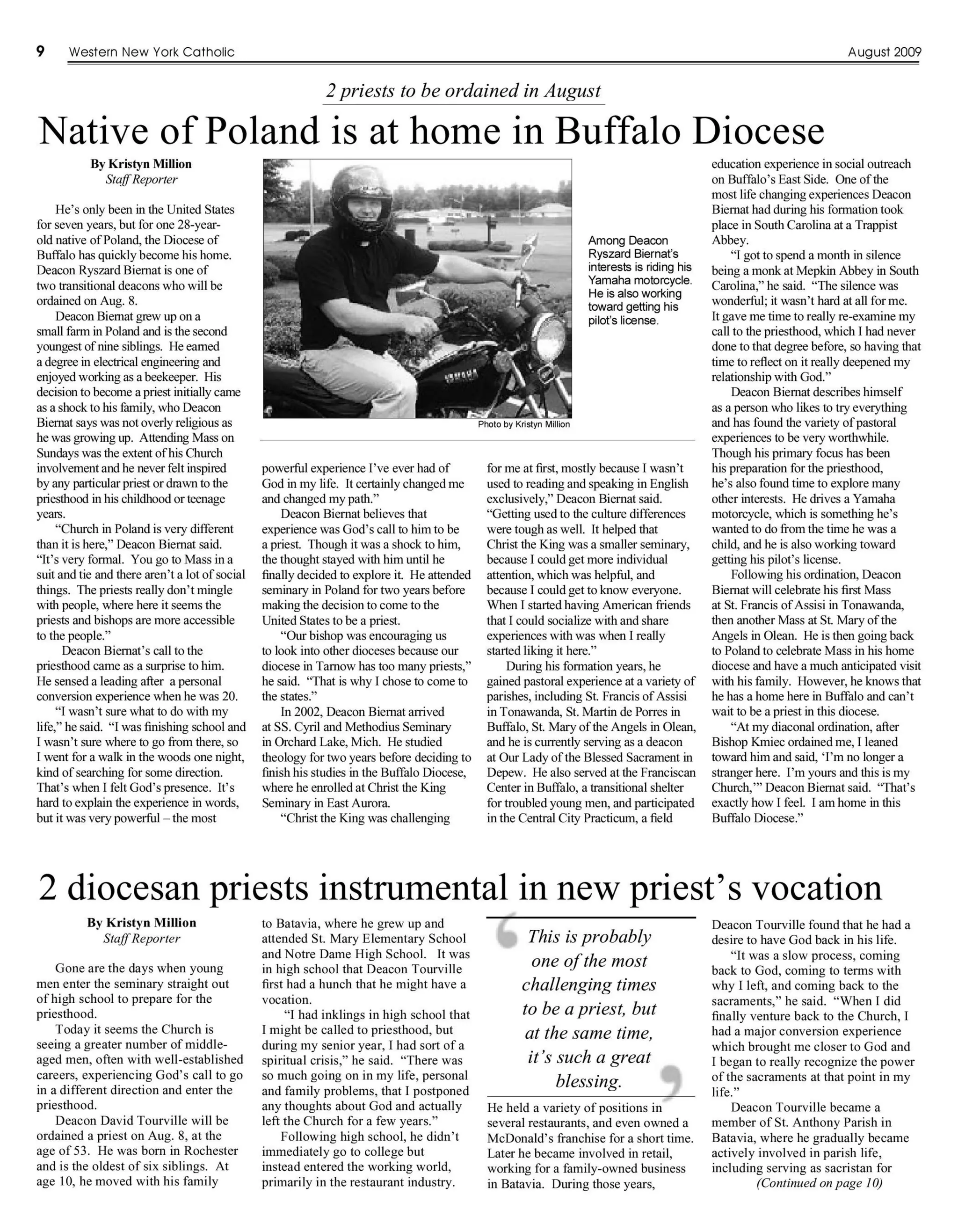 Meet Buffalo's newest priests | PDF