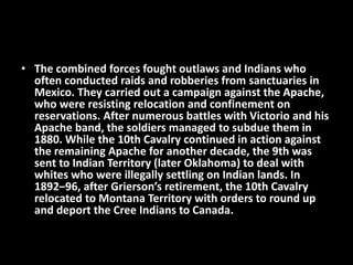 Buffalo soldiers | PPTX