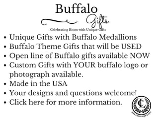 Buffalo theme g ifts by Classic Legacy Custom Gifts | PDF