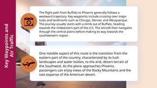 Flight Path Analysis: Buffalo to Phoenix – A Journey Across the U.S. | PPTX | North America ...