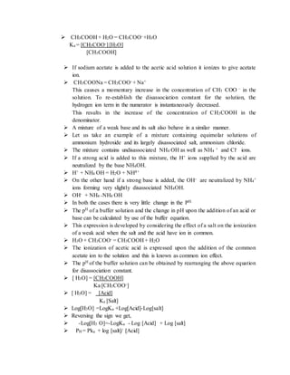 Buffer and Isotonic Solution | PDF