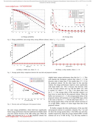 Buffer aided relay selection with reduced packet delay in cooprative network | PDF | Computer ...