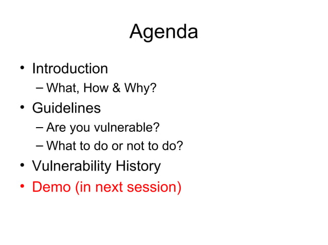 Buffer Overflows Ppt Programming Languages Computing