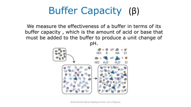 Buffer action and buffer capacity | PPTX | Chemistry | Science
