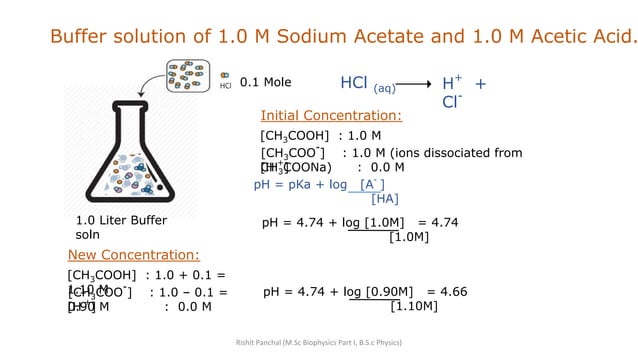 Buffer action and buffer capacity | PPTX | Chemistry | Science