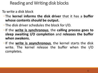 Buffer cache unix ppt Mrs.Sowmya Jyothi | PDF | Operating Systems ...
