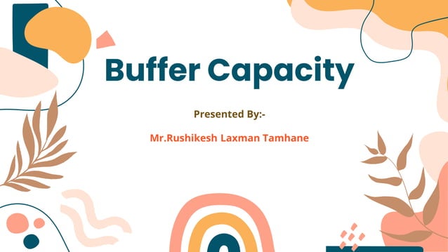Buffer capacity | PPTX