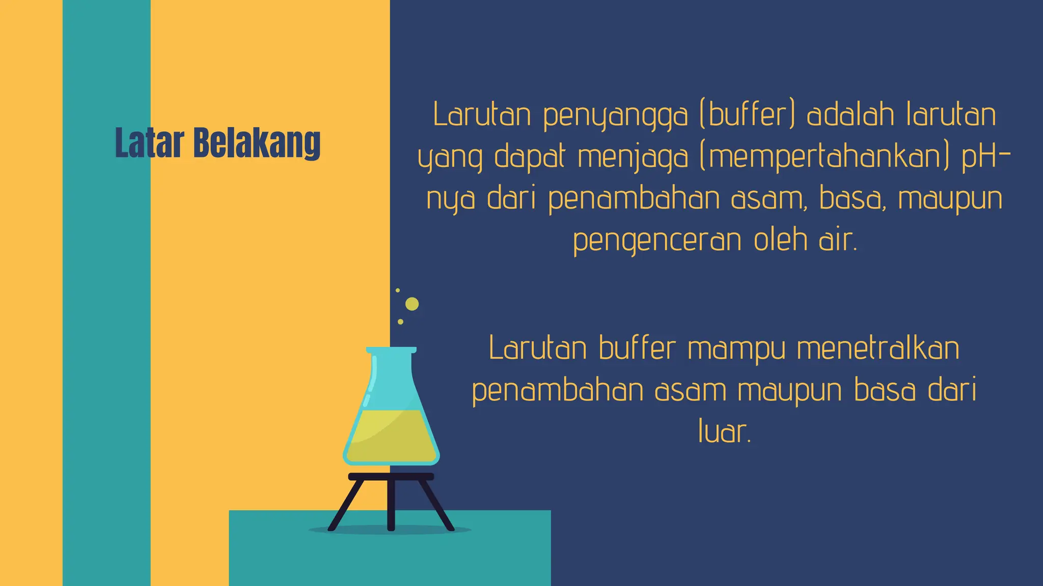 Pengenalan, pengertian, jenis - jenis larutan buffer | PPTX