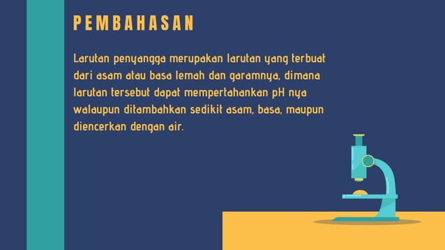 Pengenalan, pengertian, jenis - jenis larutan buffer | PPTX