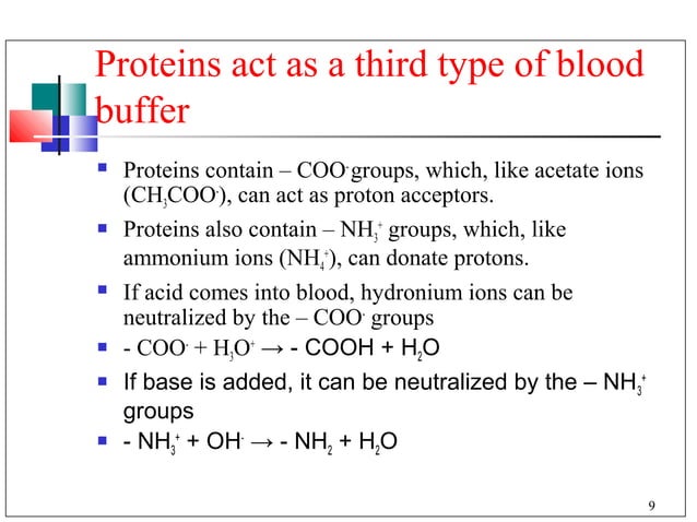 Buffer in the blood | PPT