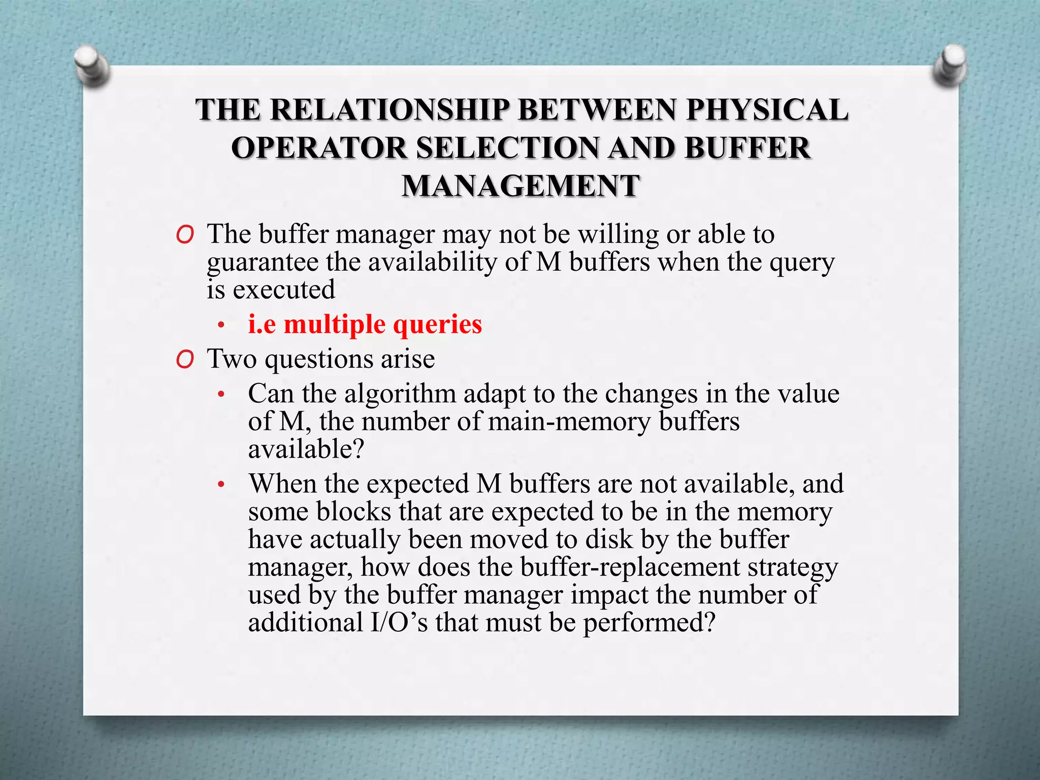 Buffer management | PPTX