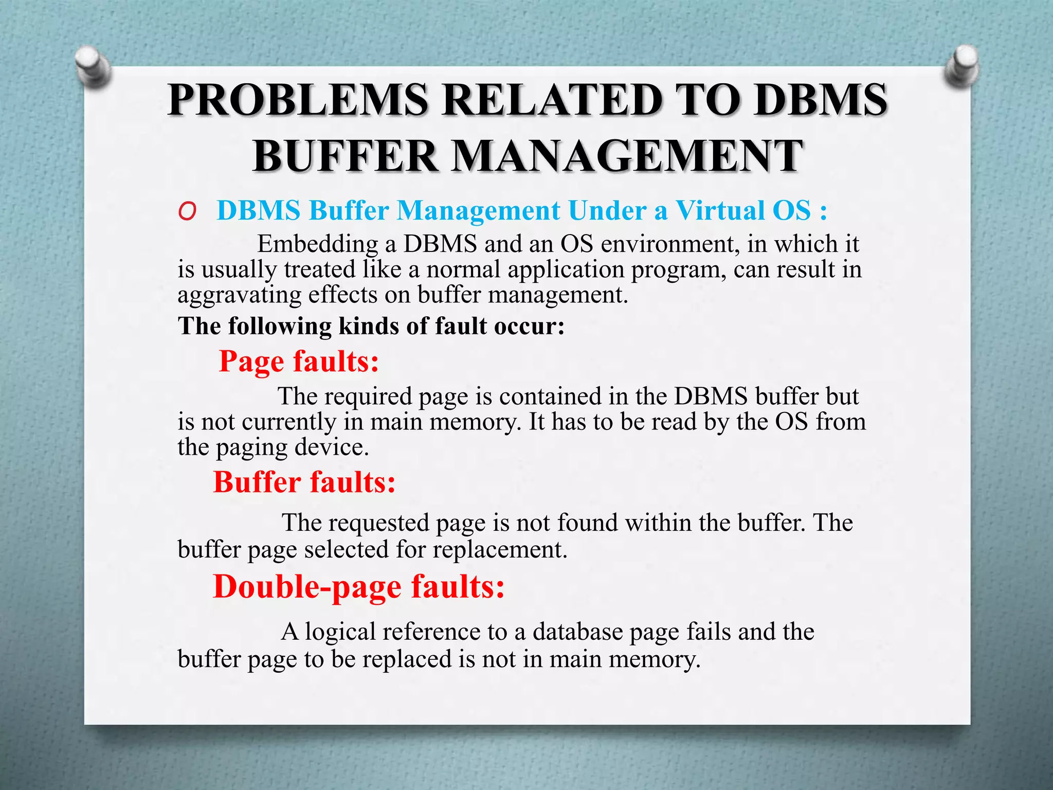 Buffer management | PPTX