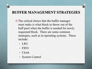 Buffer management | PPTX