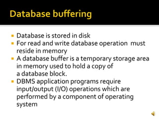 Buffer managements | PPSX