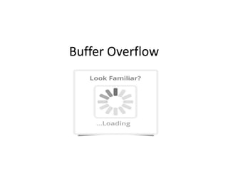 bufferoverflow-151214121251 presentation | PDF | Programming Languages | Computing