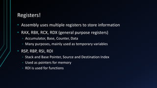 Buffer overflow | PPT