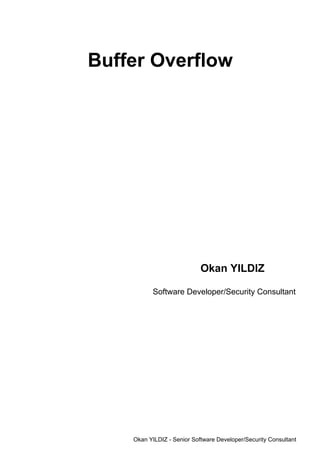 Buffer overflow | PDF