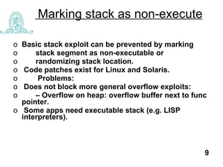 Buffer Overflow Attacks | PPT