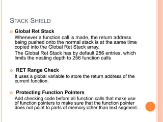 Buffer overflow attacks | PPTX