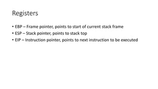 Buffer overflow attacks | PPTX