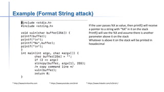Buffer overflow attack | PPTX